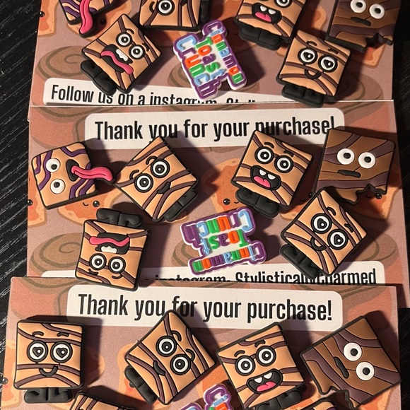 Jewelry | 7 Pk Cinnamon Toast Crunch Shoe Charms | Poshmark